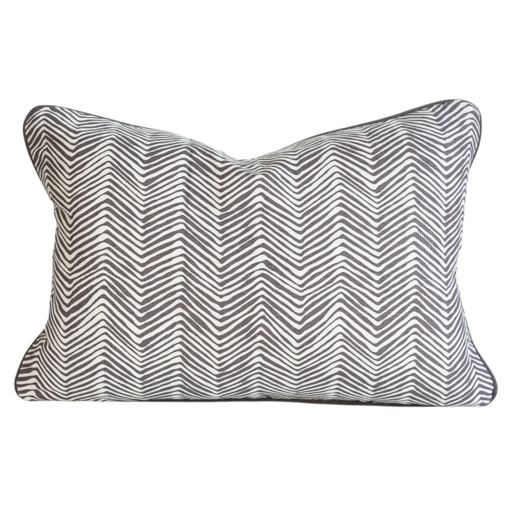 Chocolate Zig Zag Lumbar – Highgate House