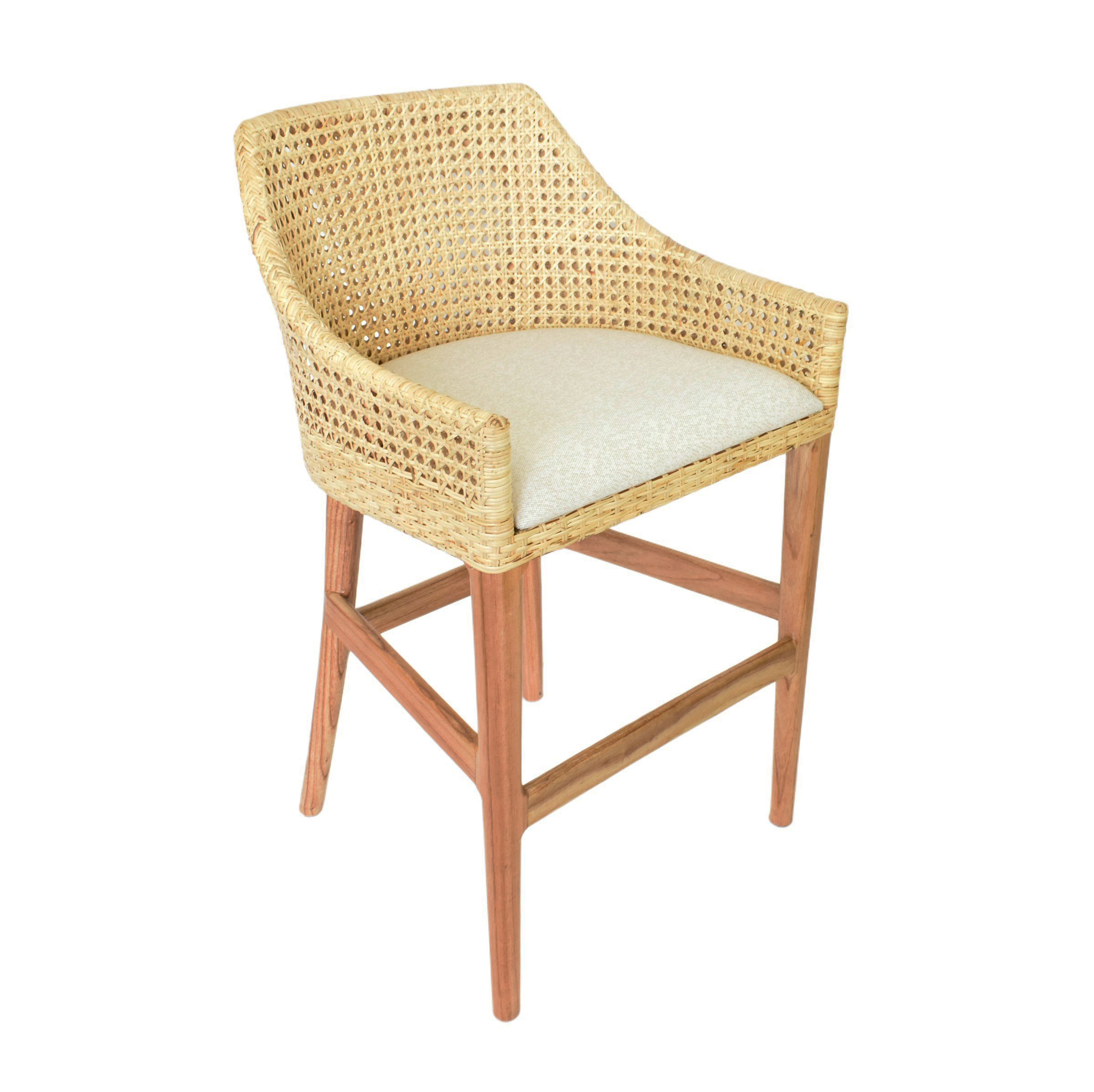 Classic Weave Bar Stool - Natural – Highgate House